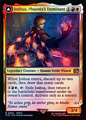[Foil] FIN 229 Joshua, Phoenix's Dominant R – 皇巢卡店 Beehive Trading Card ...